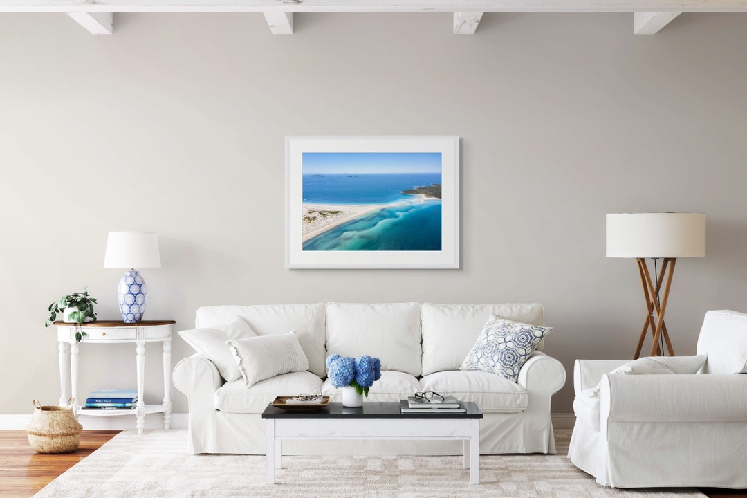 Beach Print 'fingal Spit Textures and Lines' Home Decor Wall Art ...