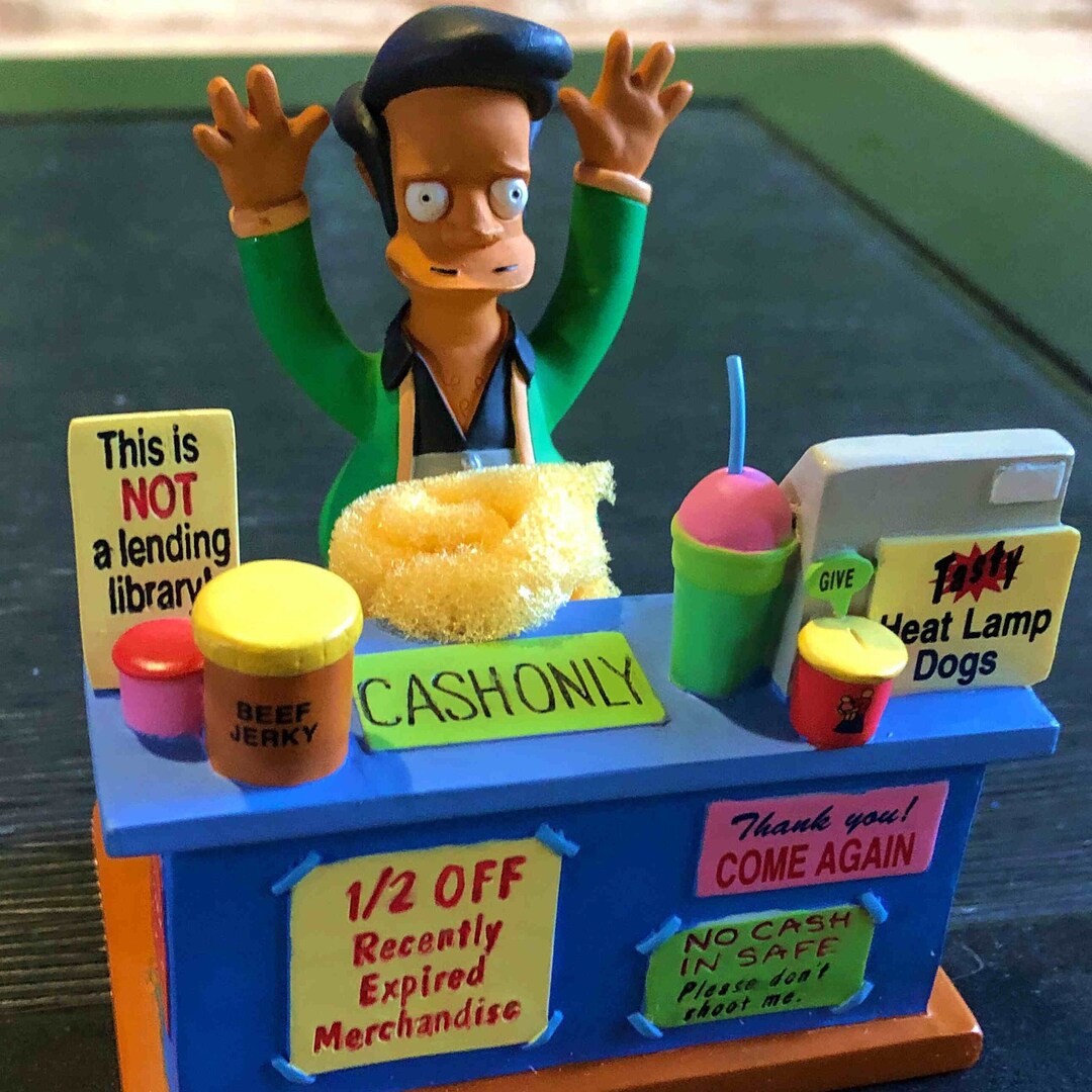 The Simpsons "thank You, Come Again" Hamilton Collection Figurine Mint ...