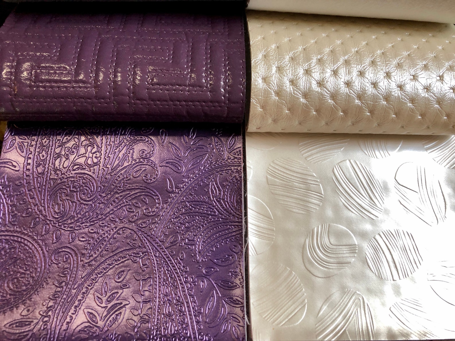 Faux Leather Fabric Sample Book JF Fabrics 70 Pcs Faux Leather | Etsy