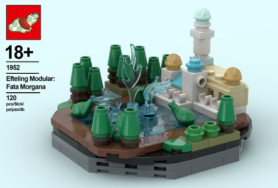 Efteling Modular: Fata Morgana INSTRUCTIONS ONLY | Etsy