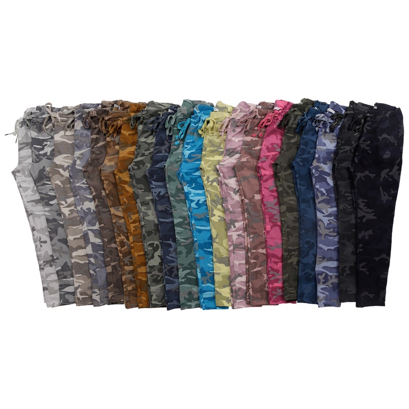 Blue Camo Pants - Etsy UK
