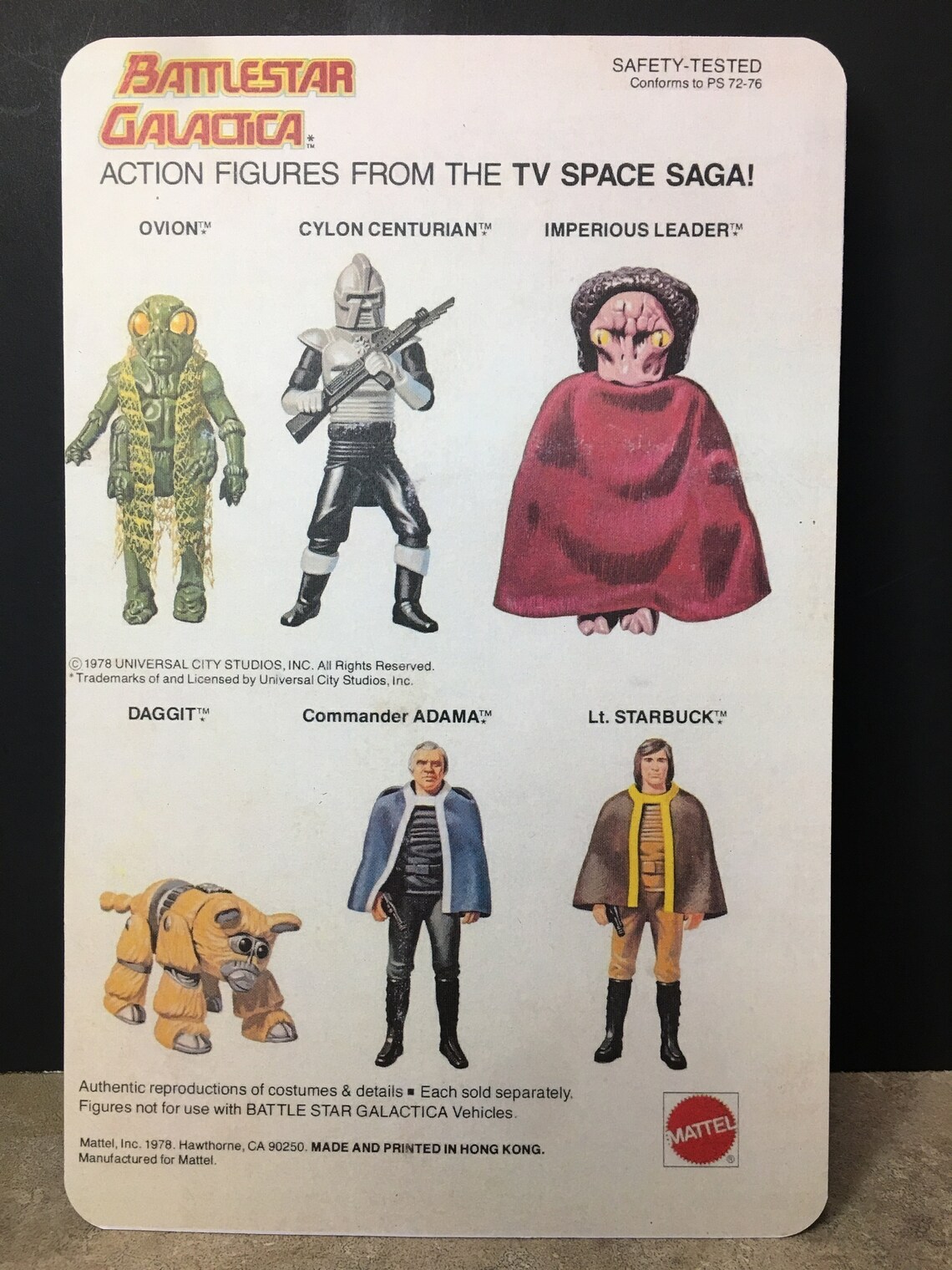 1978 Battlestar Galactica Cylon Centurion Complete With Repro Cardback ...