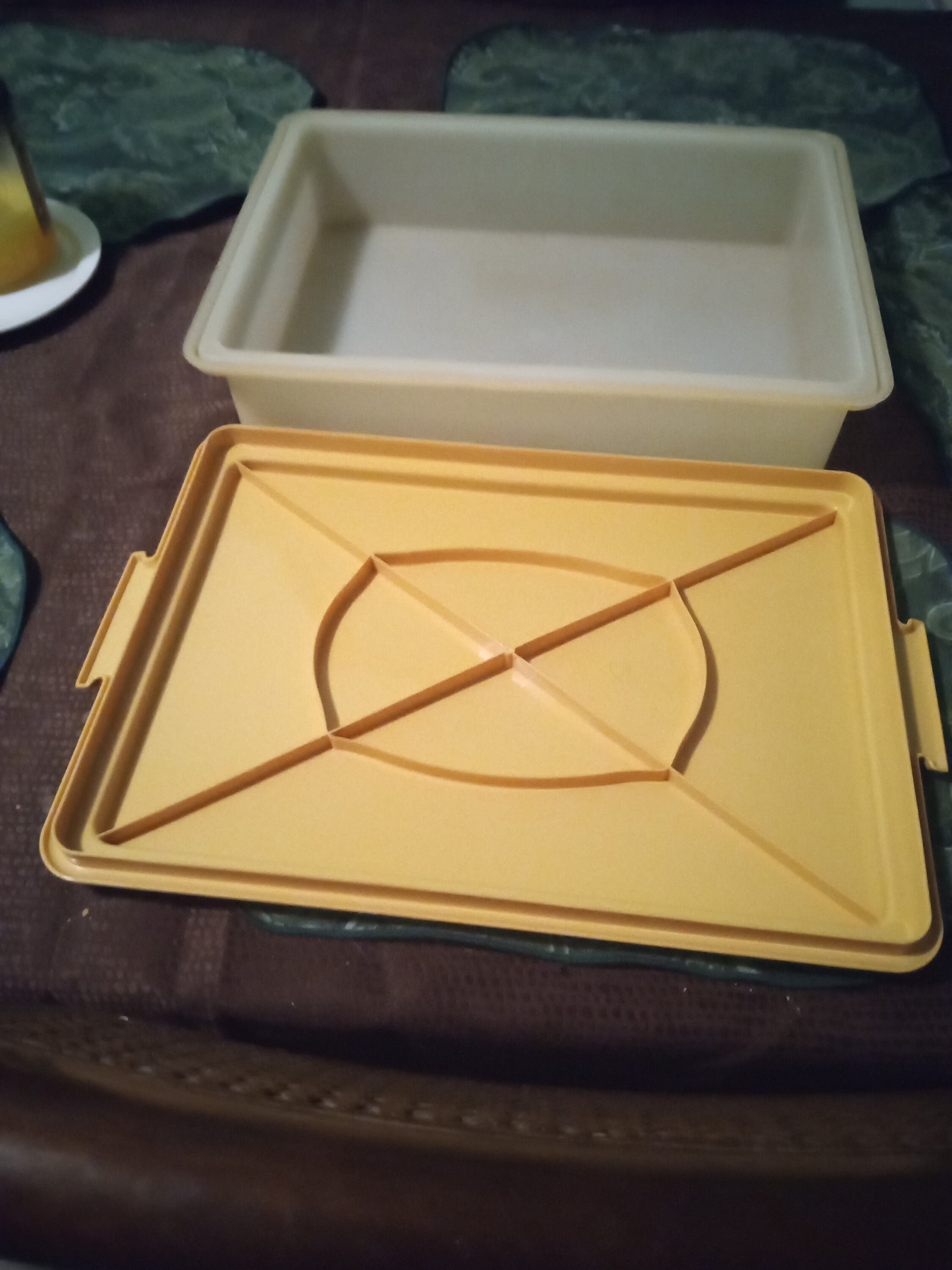 Tupperware Cake Container - Etsy