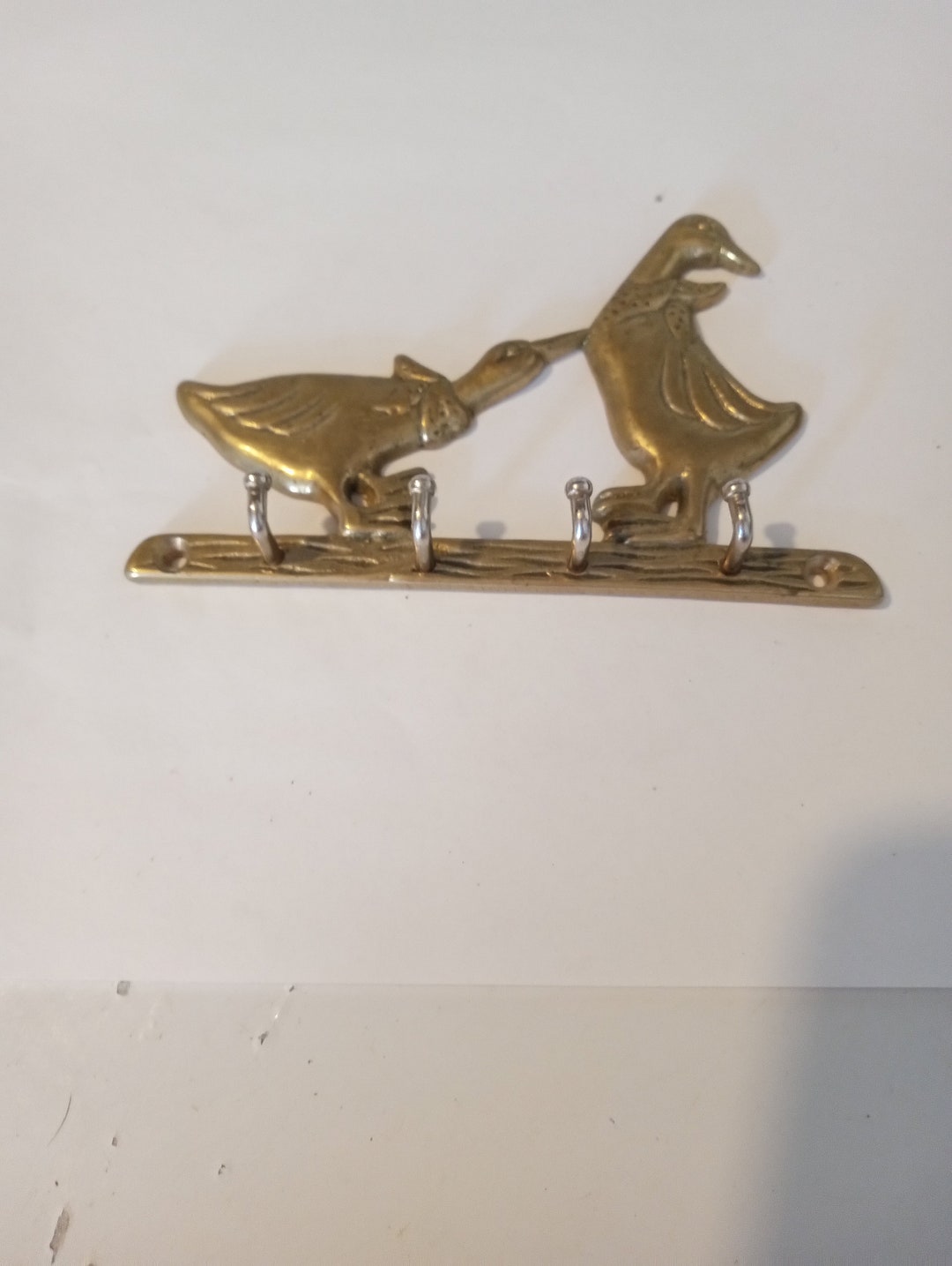 Brass Duck Hook - Etsy