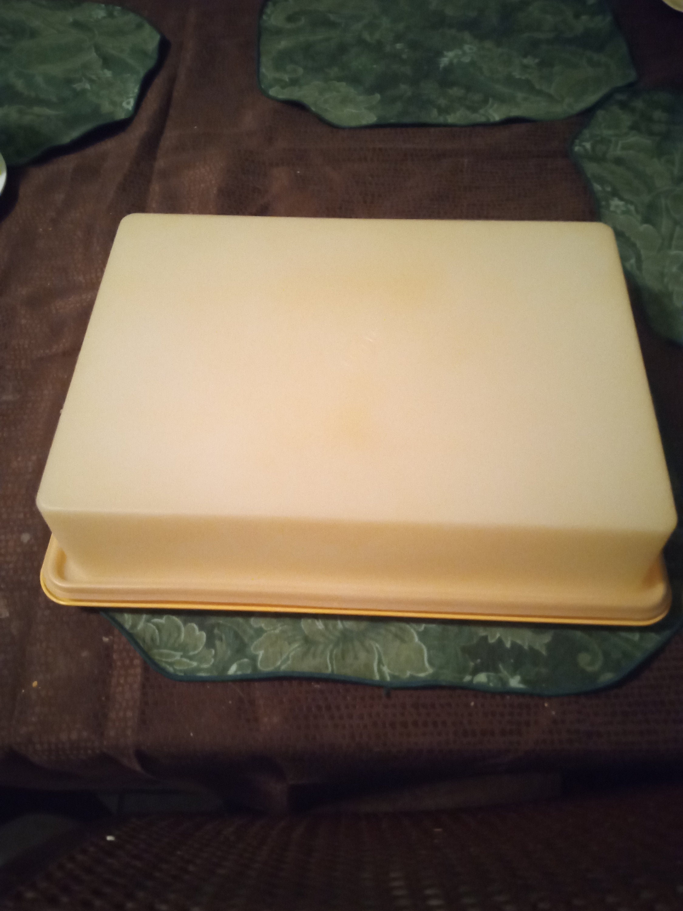 Tupperware Cake Container - Etsy