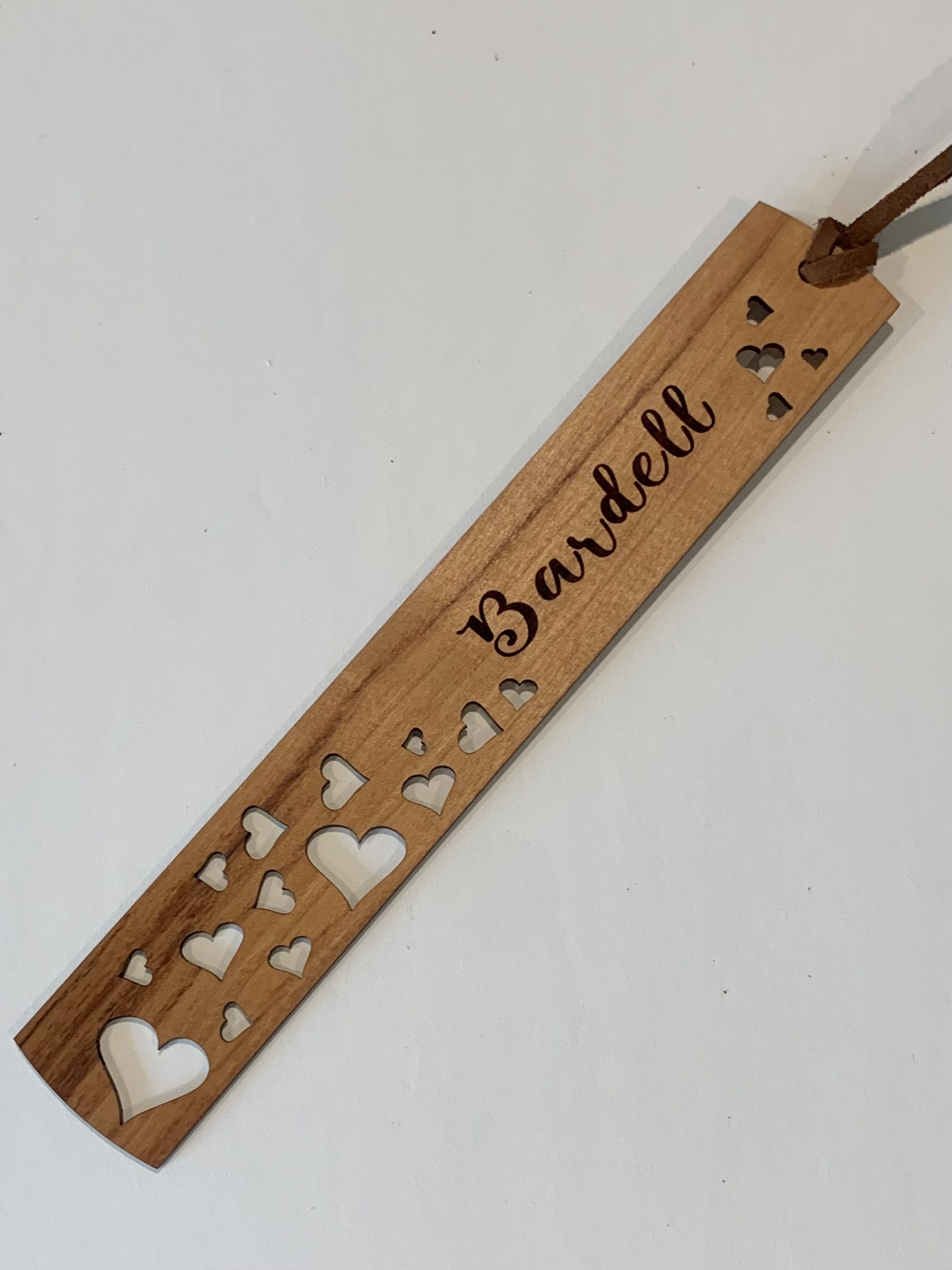 Personalized Wooden Bookmark Pick From Many Designs - Etsy
