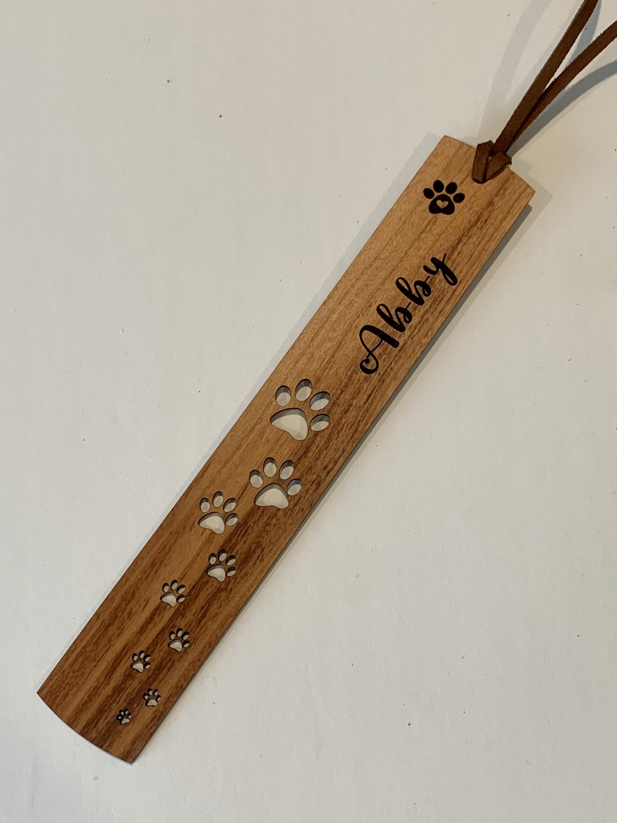 Personalized Wooden Bookmark Pick From Many Designs - Etsy