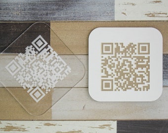 Qr Code Plaque - Etsy UK