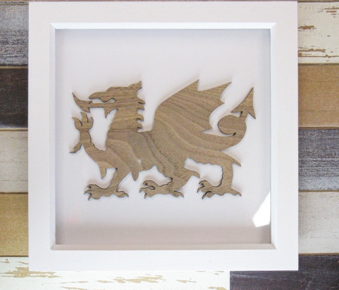 Welsh Dragon Frame - Etsy