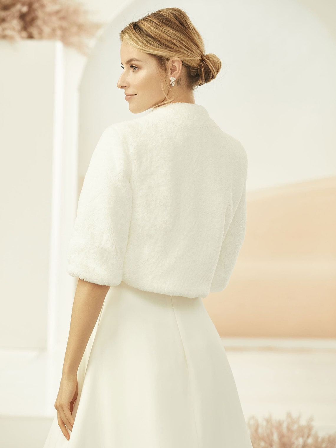 Wedding Bolero, Wedding Jacket, Wedding Boleros, Wedding Fur, Faux Fur ...