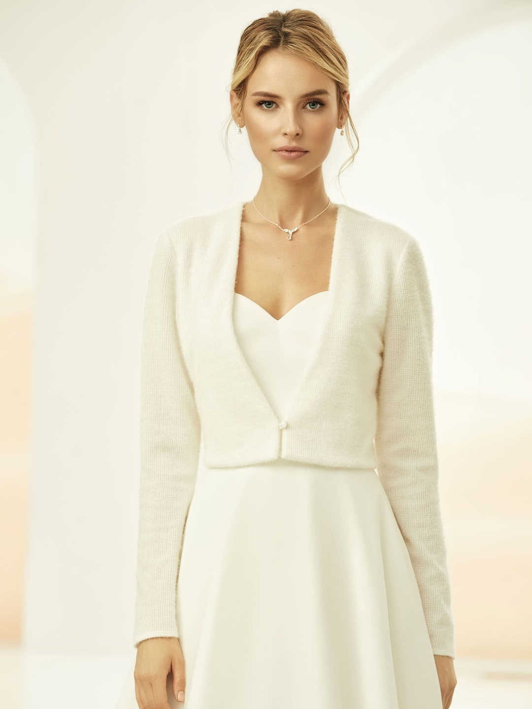 Wedding Bolero, Wedding Jacket With Long Sleeves, Wedding Jacket ...