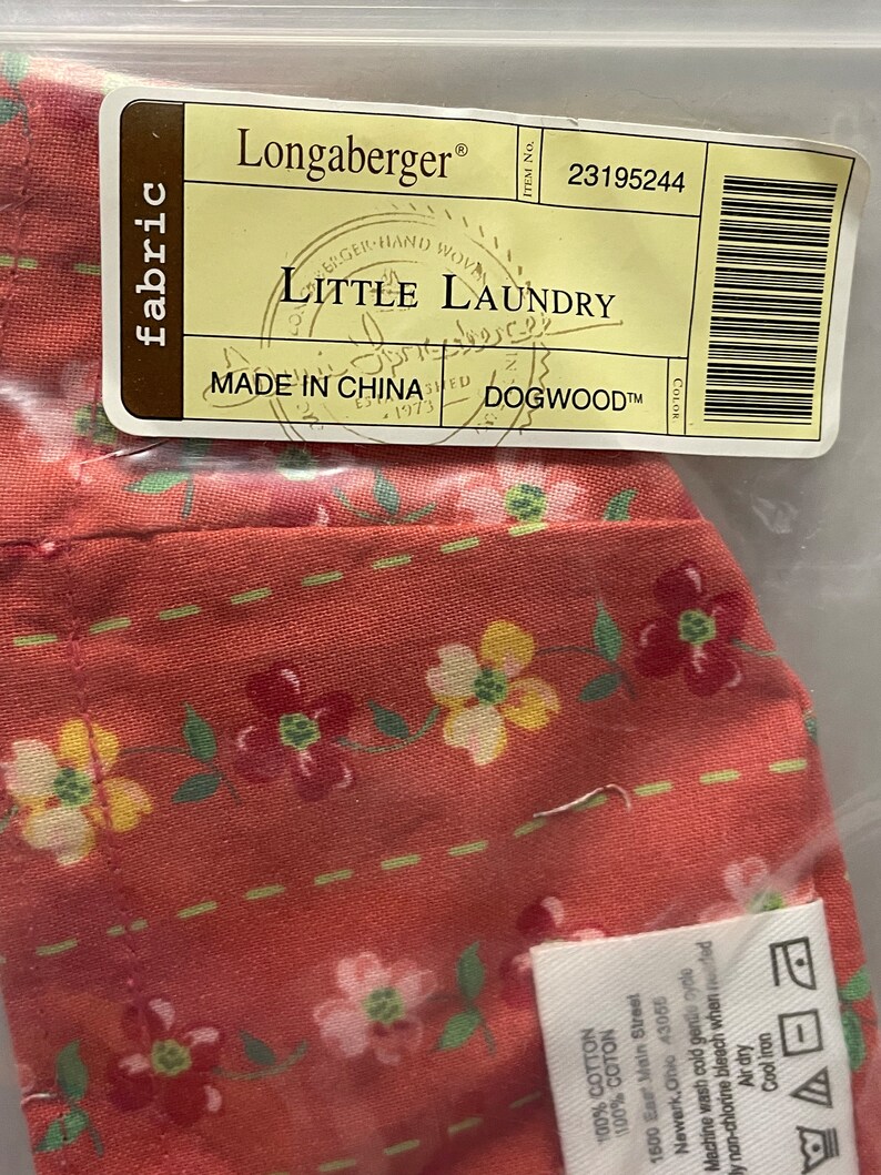 Longaberger Fabric Liners - Etsy