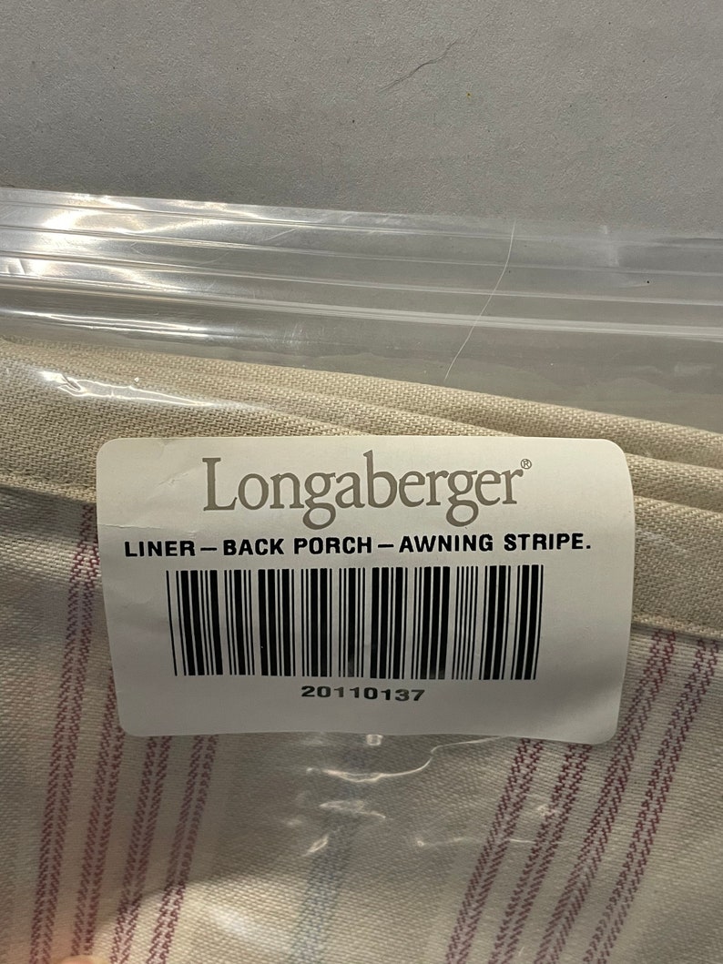 Longaberger Fabric Liners - Etsy