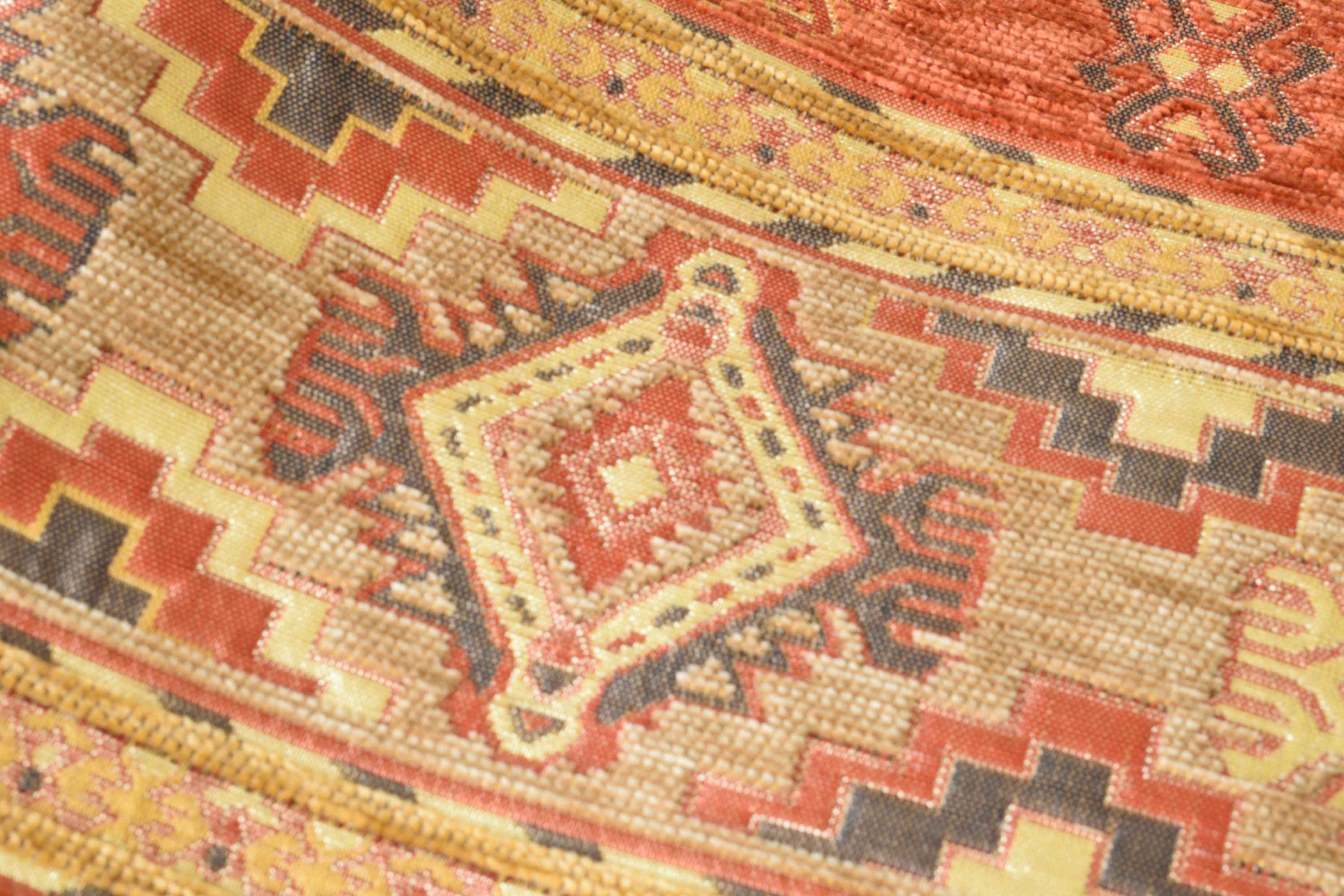 Red Ethnic Fabric,brown Kilim Fabric,chenille Fabric,red Carpet Fabric ...