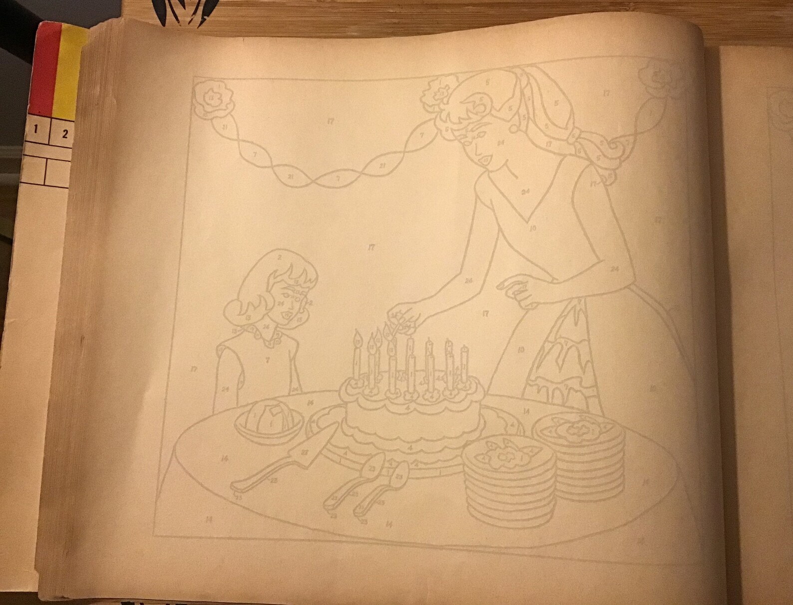 Vintage Barbie Color By Number | Etsy