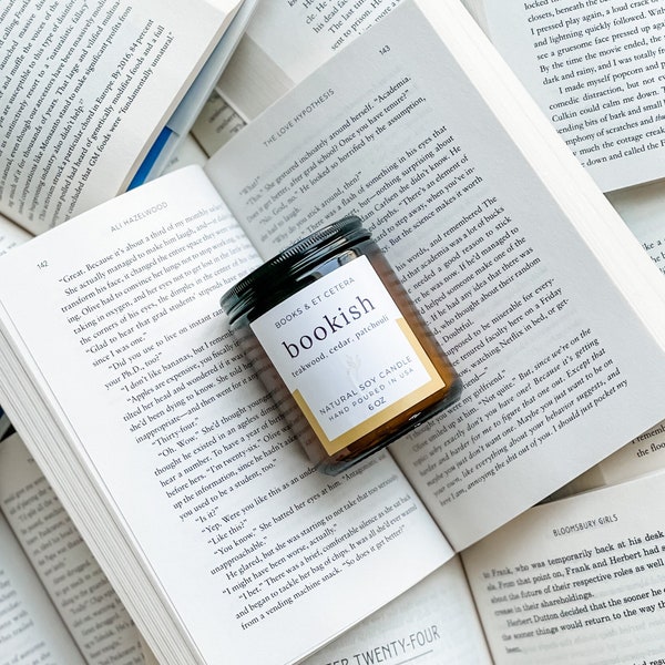 Library Candle - Etsy