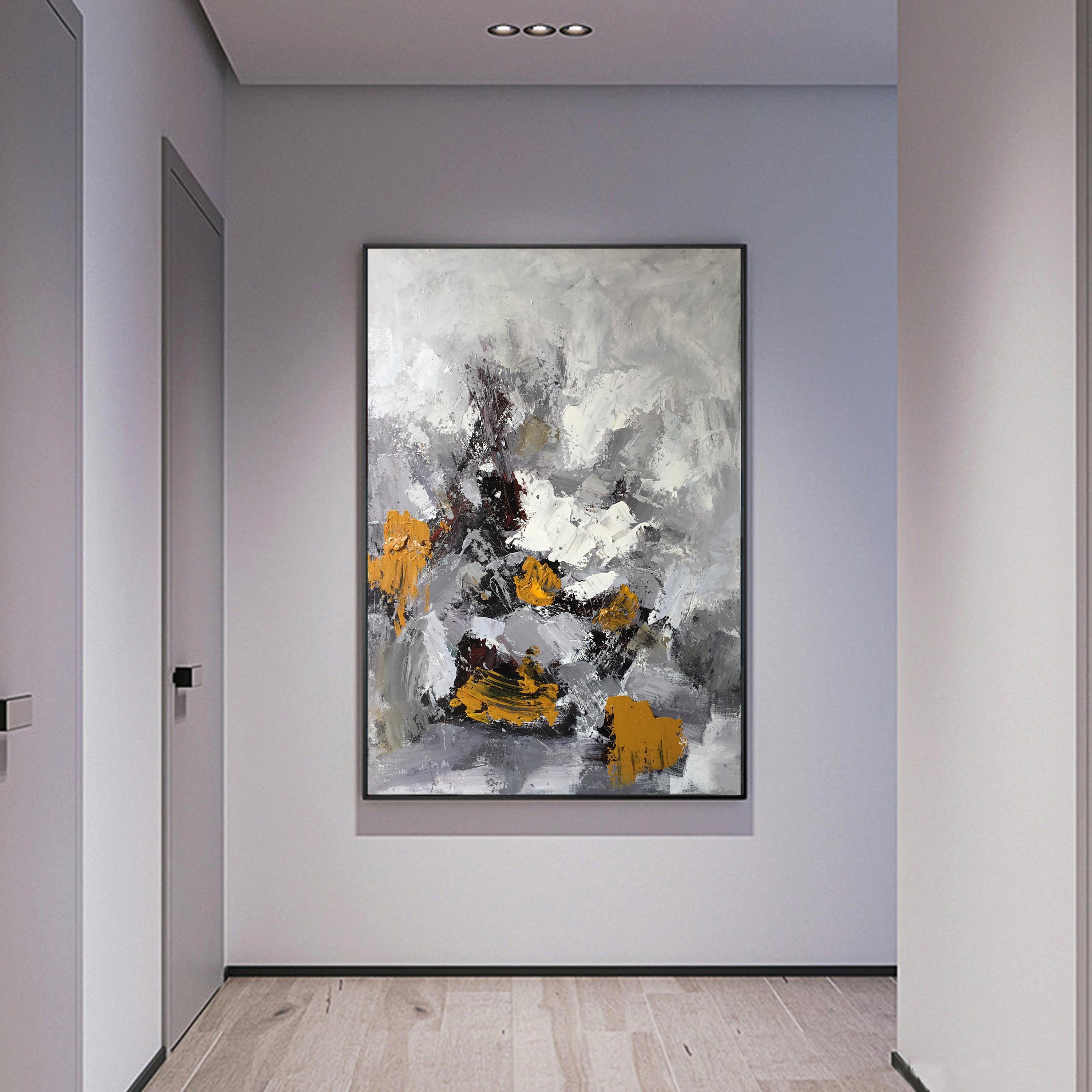 Large-scale Abstract Painting Modern Abstract | Etsy