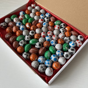 Chocolate Sports Ball Box Postal Box Postal Chocolate Box Sports ...