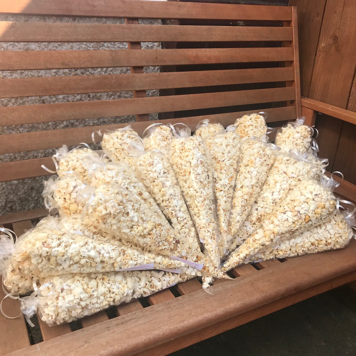 Popcorn Cones Sweet Cones Treat Cones Lockdown Treats | Etsy