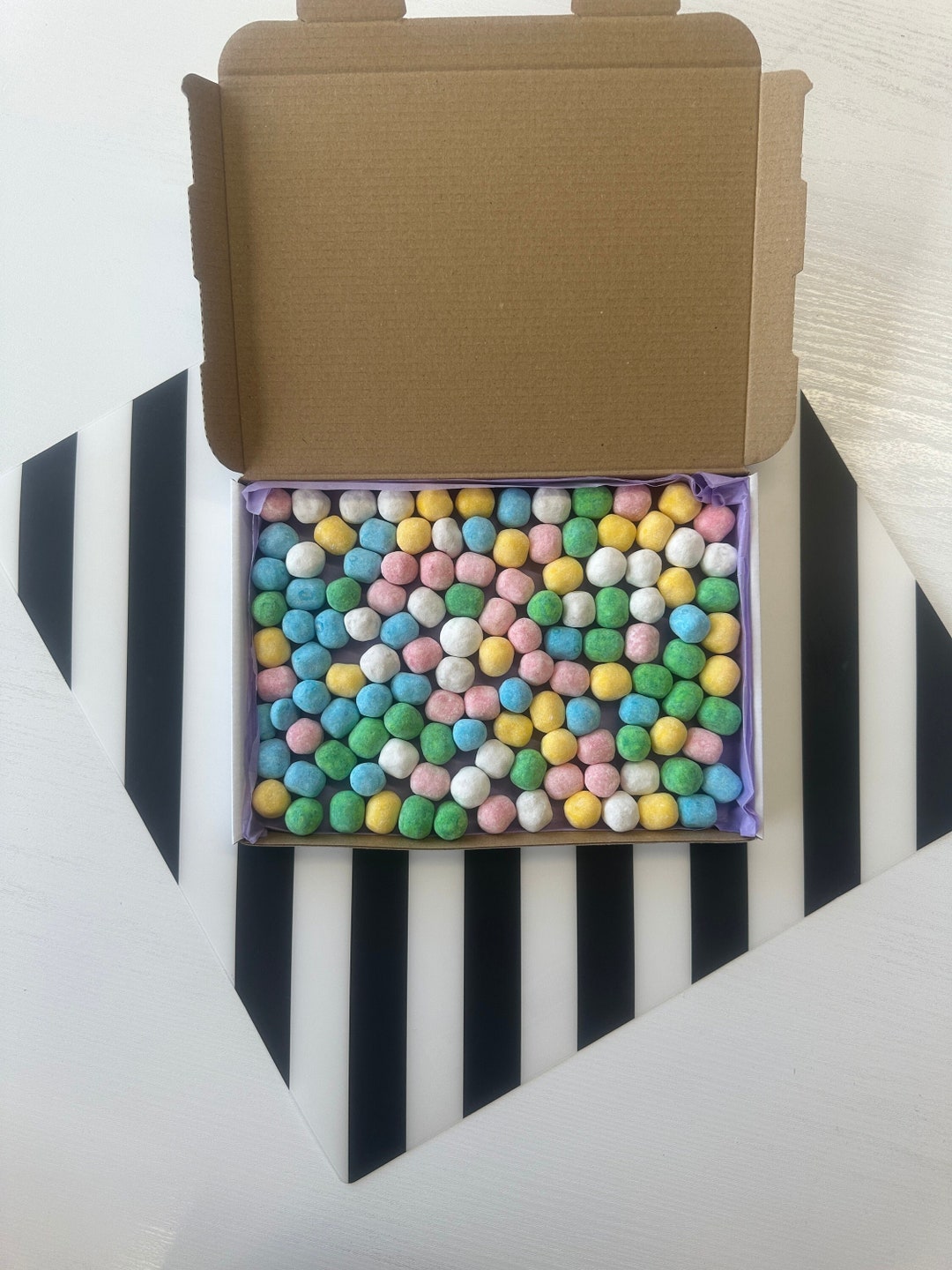 Bon Bon Postal Box Birthday Sweets Birthday Sweet Box - Etsy