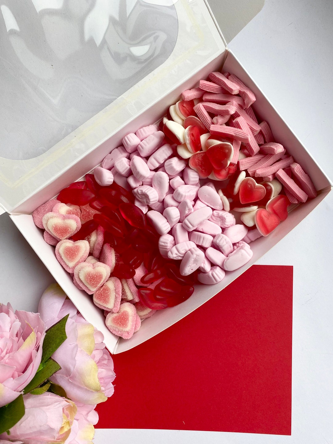 Love Gifts Pink Jelly Box Sweet Sweets Treat Sweets Birthday Sweets ...