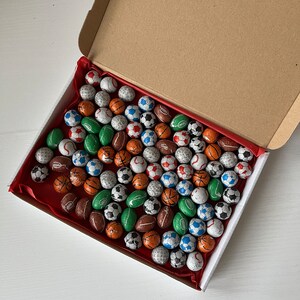 Chocolate Sports Ball Box Postal Box Postal Chocolate Box Sports ...
