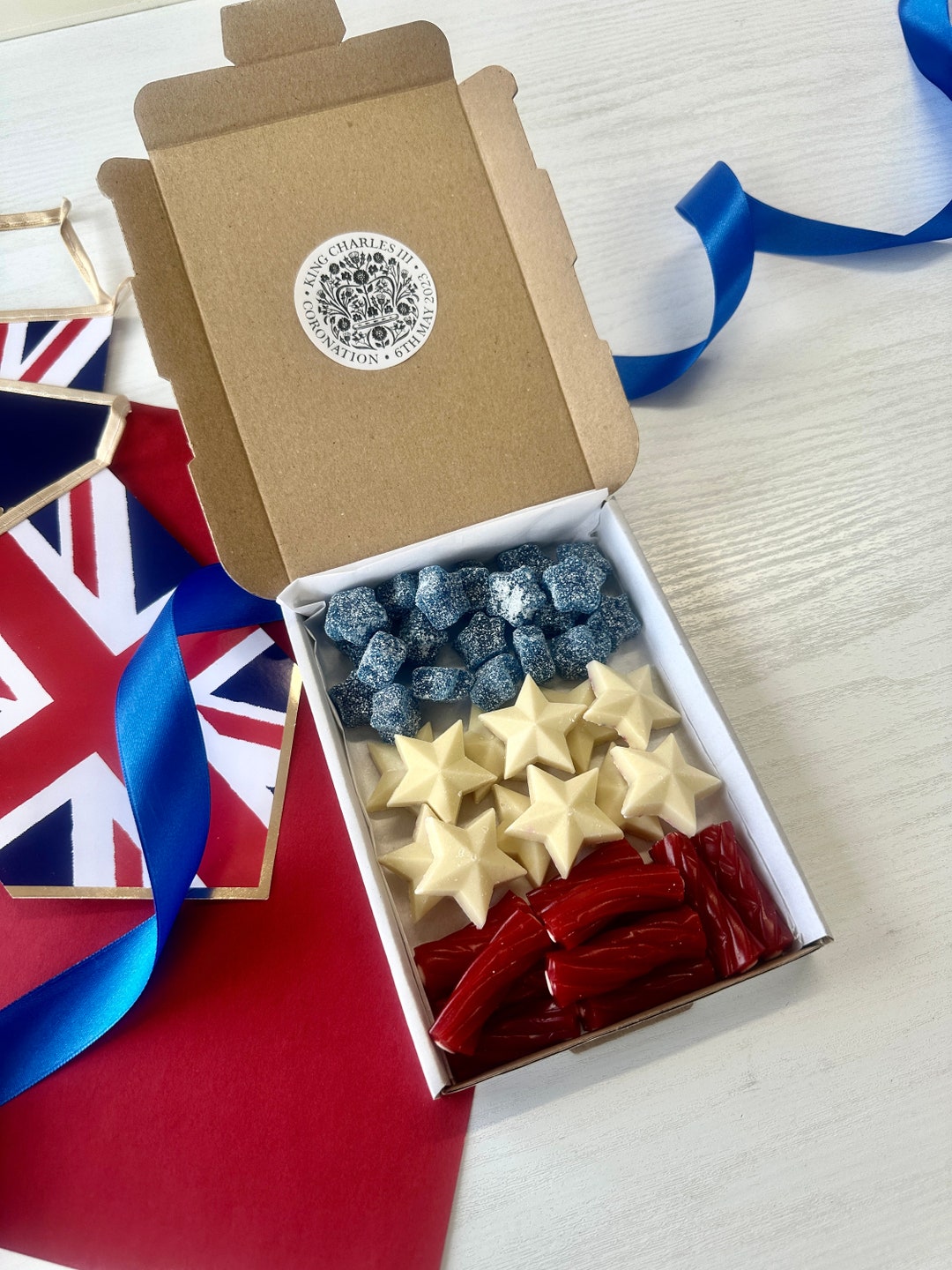 Independence Day Sweet Box 4th July Sweet Box July Party Treats ...