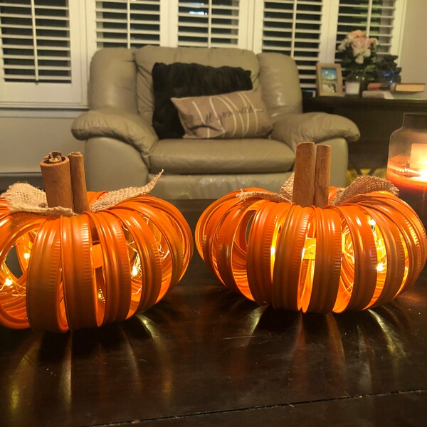 Light up Pumpkin - Buy Online - Etsy