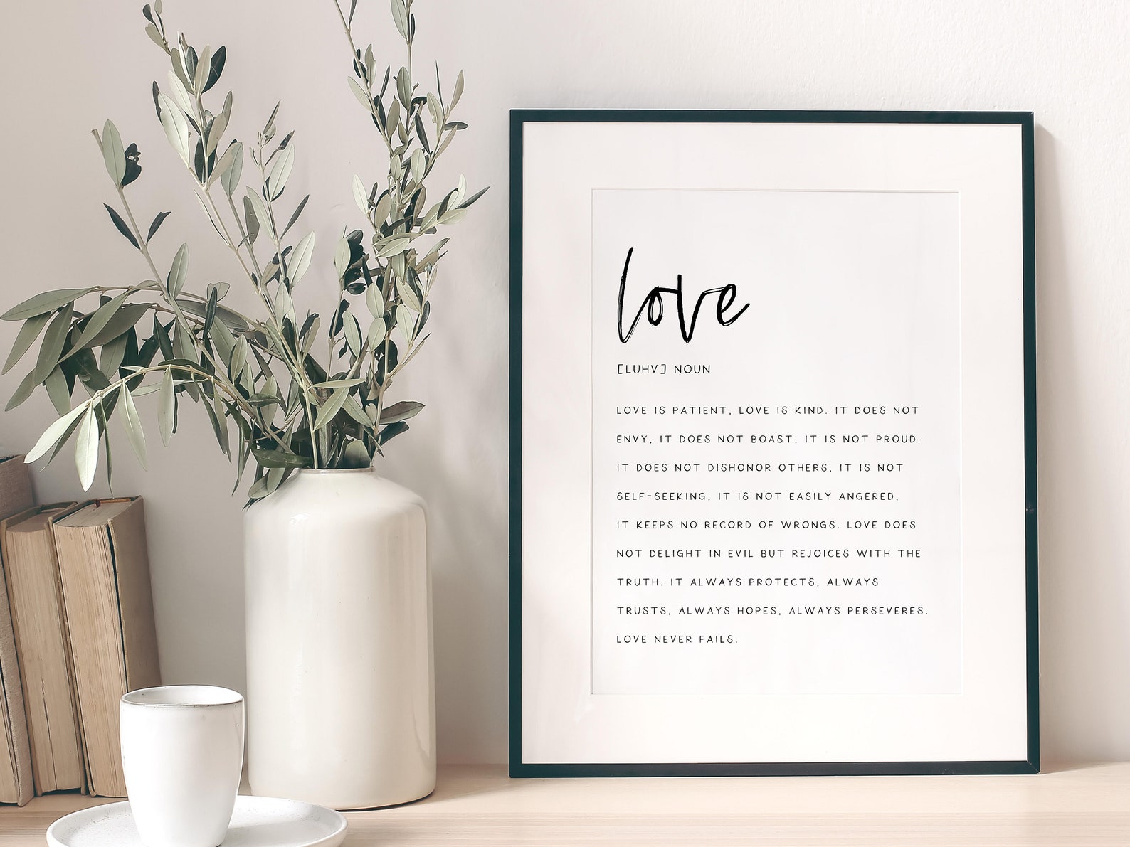 Love Definition Printable Art Love Definition Sign 1 - Etsy