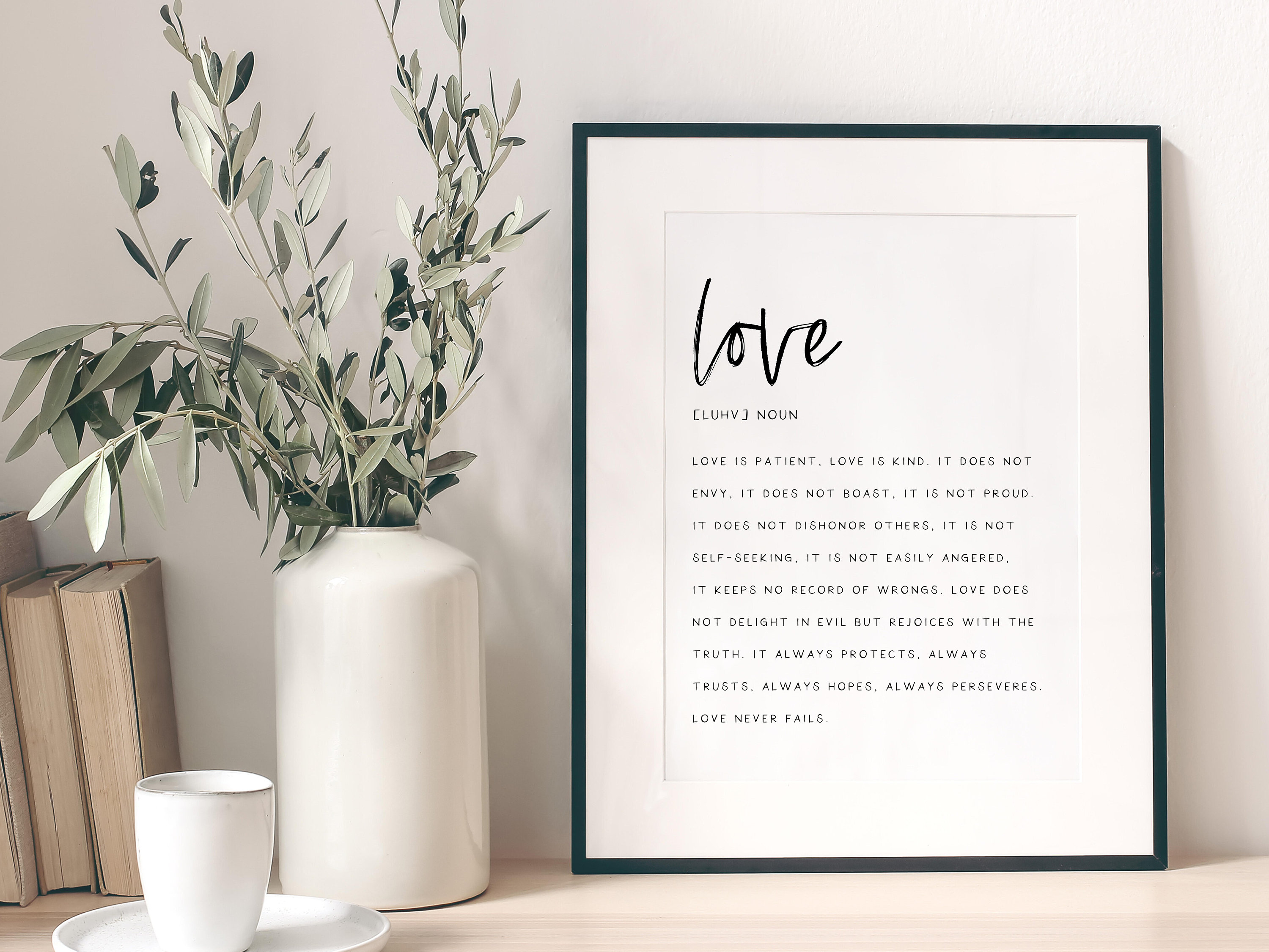 Love Definition Printable Art Love Definition Sign 1 - Etsy