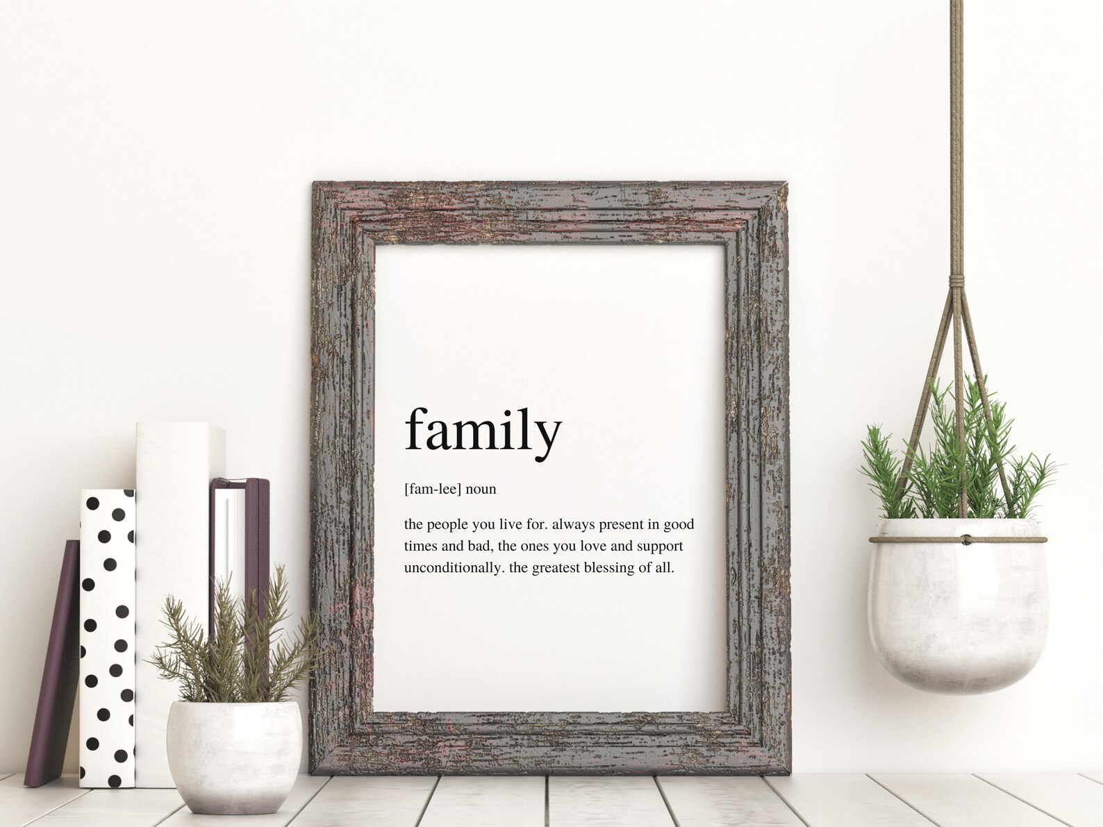 Family Definition Printable Art Family Quote Print Living - Etsy