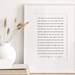Psalm 34:1-8 Printable Wall Art, Bible Verse Posters, Minimalist Bible ...