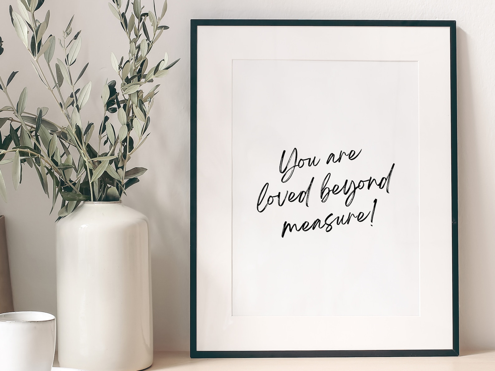 You Are Loved Beyond Measure Print Quotes on Love Prints for - Etsy