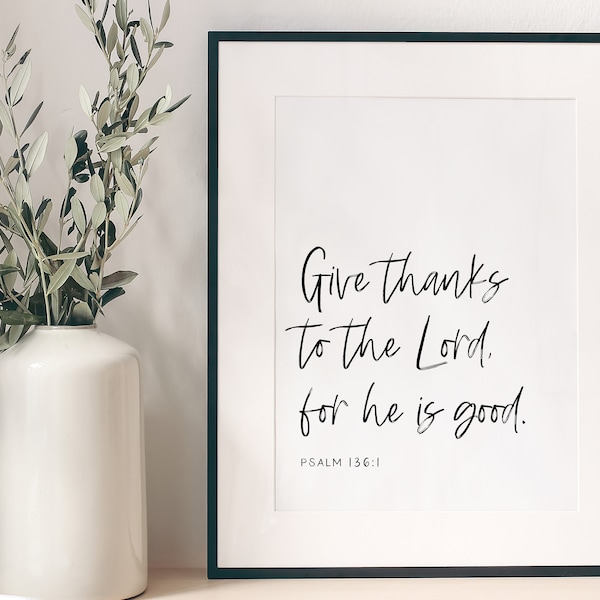Psalm 136 - Etsy