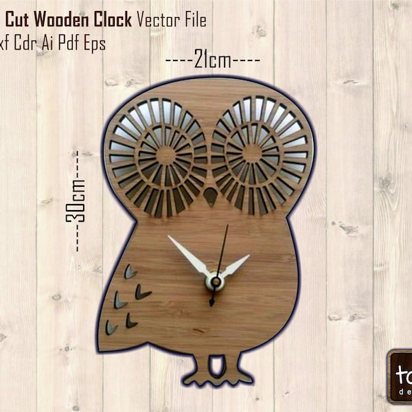 Owl Clock - Etsy