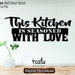 Kitchen Laser Cut Wall Decor Vector Svg Cdr Dxf Ai Pdf Eps Files - Etsy