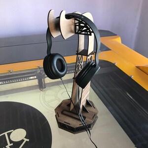 Headphone Laser Cut Vector File - Etsy