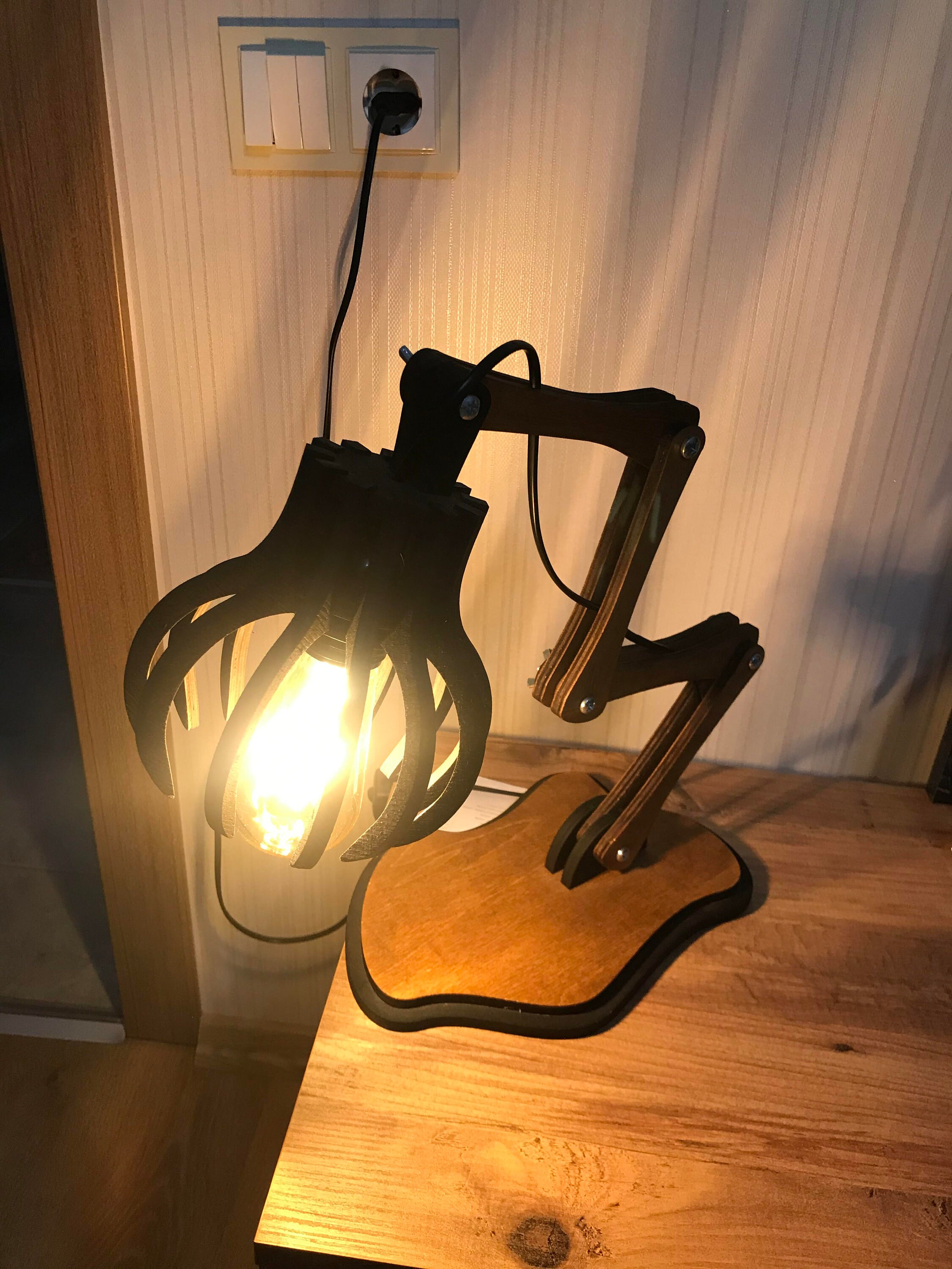 Wooden Pixar Lamp Laser Cut Vector File Svg Cdr Dxf - Etsy