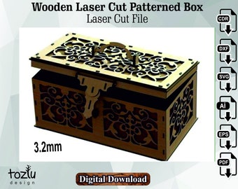 Laser Cut Svg Wooden Drawer Organizer Vector File Dxf Cdr | Etsy