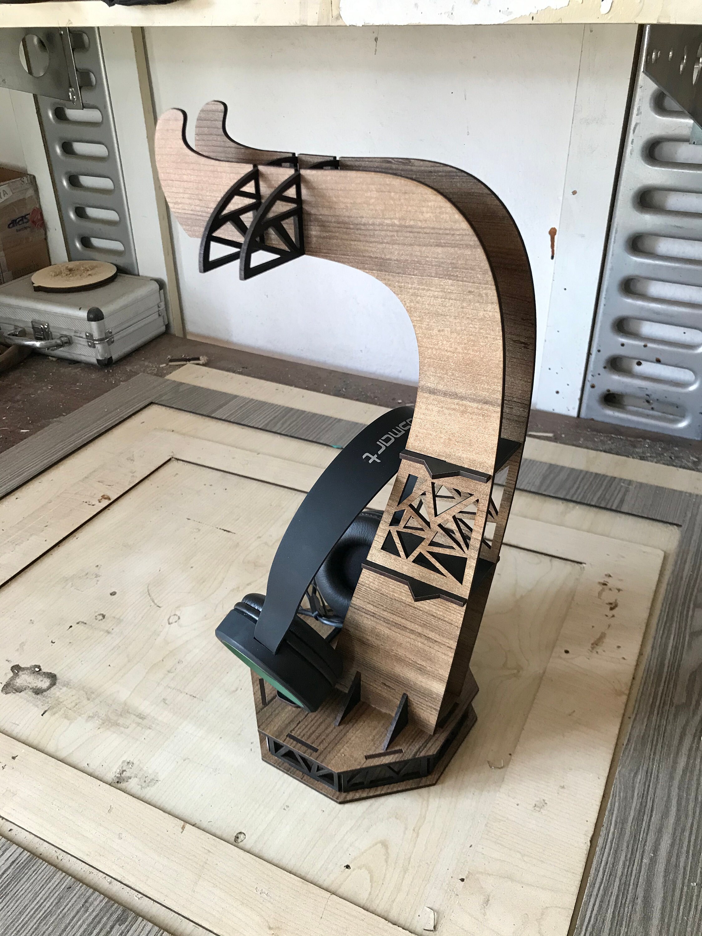 Headphone Laser Cut Vector File - Etsy