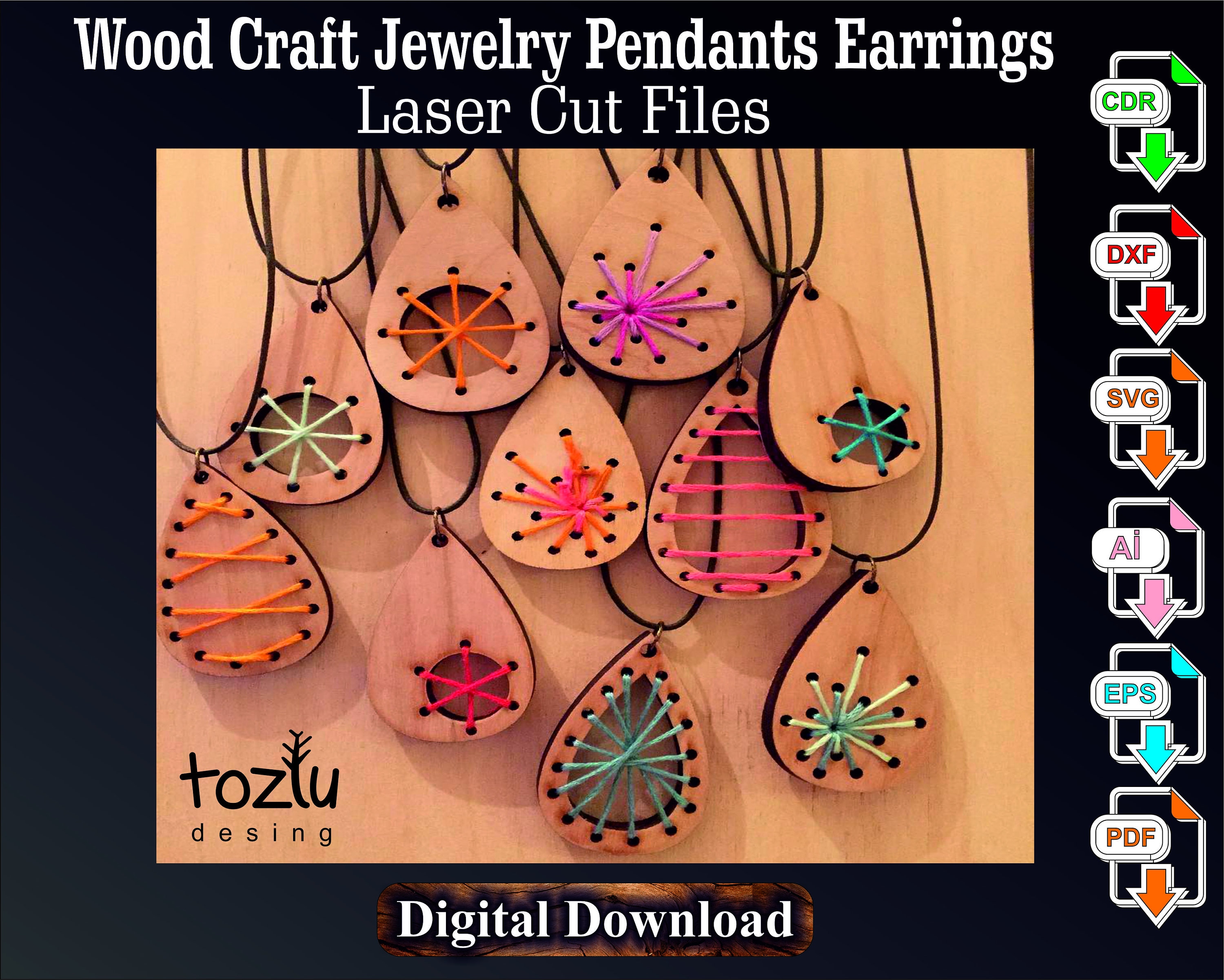 Wood craft jewelry store