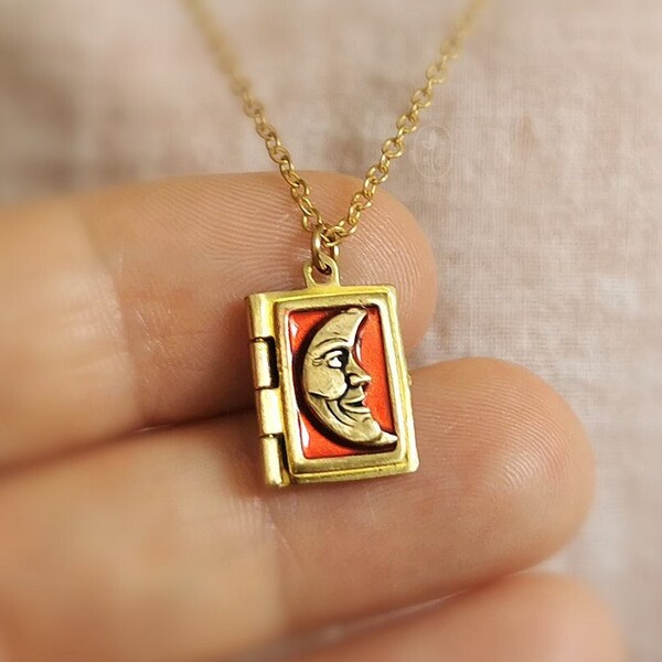 Book Locket - Etsy