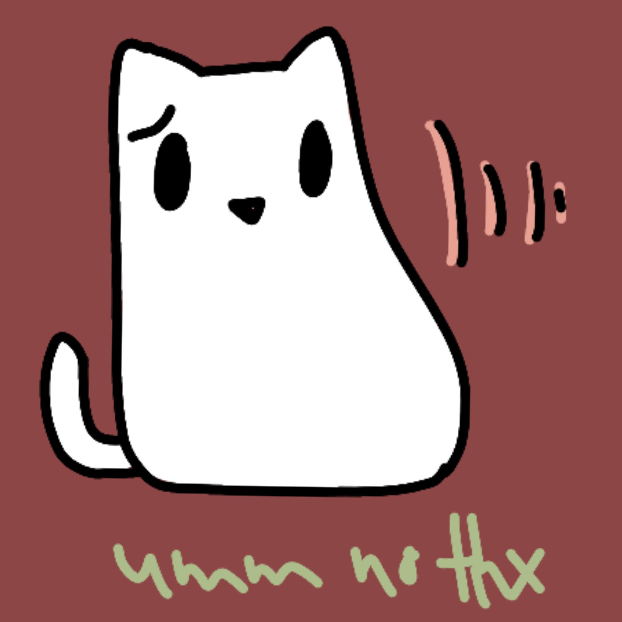 Twitch Emotes - Potato Kitty "umm No Thx" // Kawaii Cute Stream Emoji ...