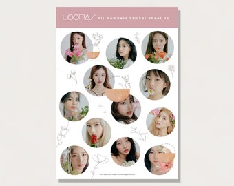 Loona Sticker - Etsy