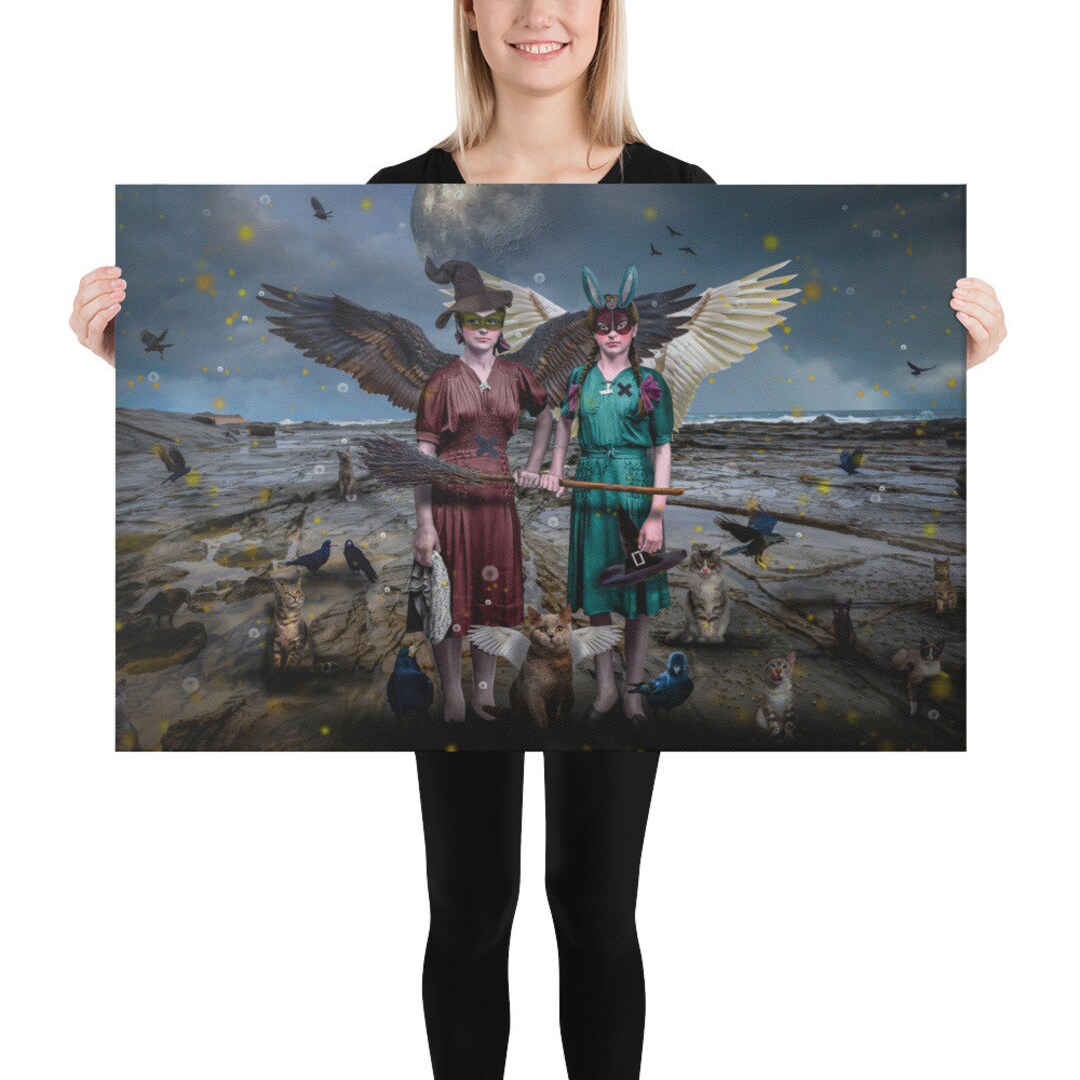 By the Sea Loren Shoemark Print on Canvas - Etsy