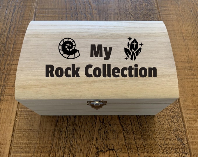 Stacked Crystal Wooden Box Separator Rock Sacred Altar Box - Etsy