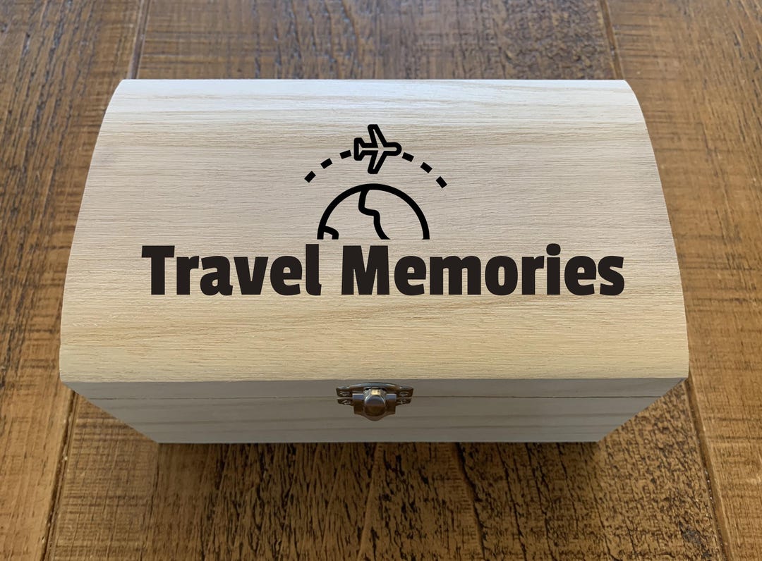 Holiday Memory Box, Keepsake Travel Box for Memories, Trips Vacation ...