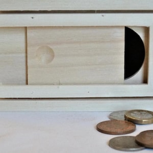 Engraved Wooden Donations Box, Charity Collection Money Box for Events ...
