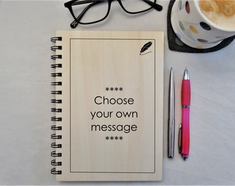 Wooden Writing Pad | Etsy