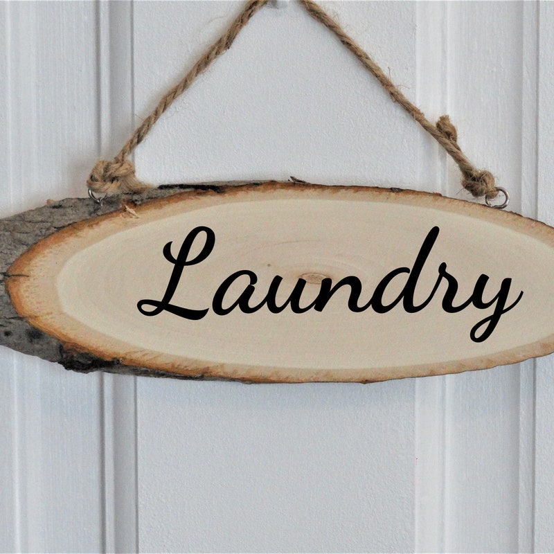 Hanging Laundry Sign - Etsy